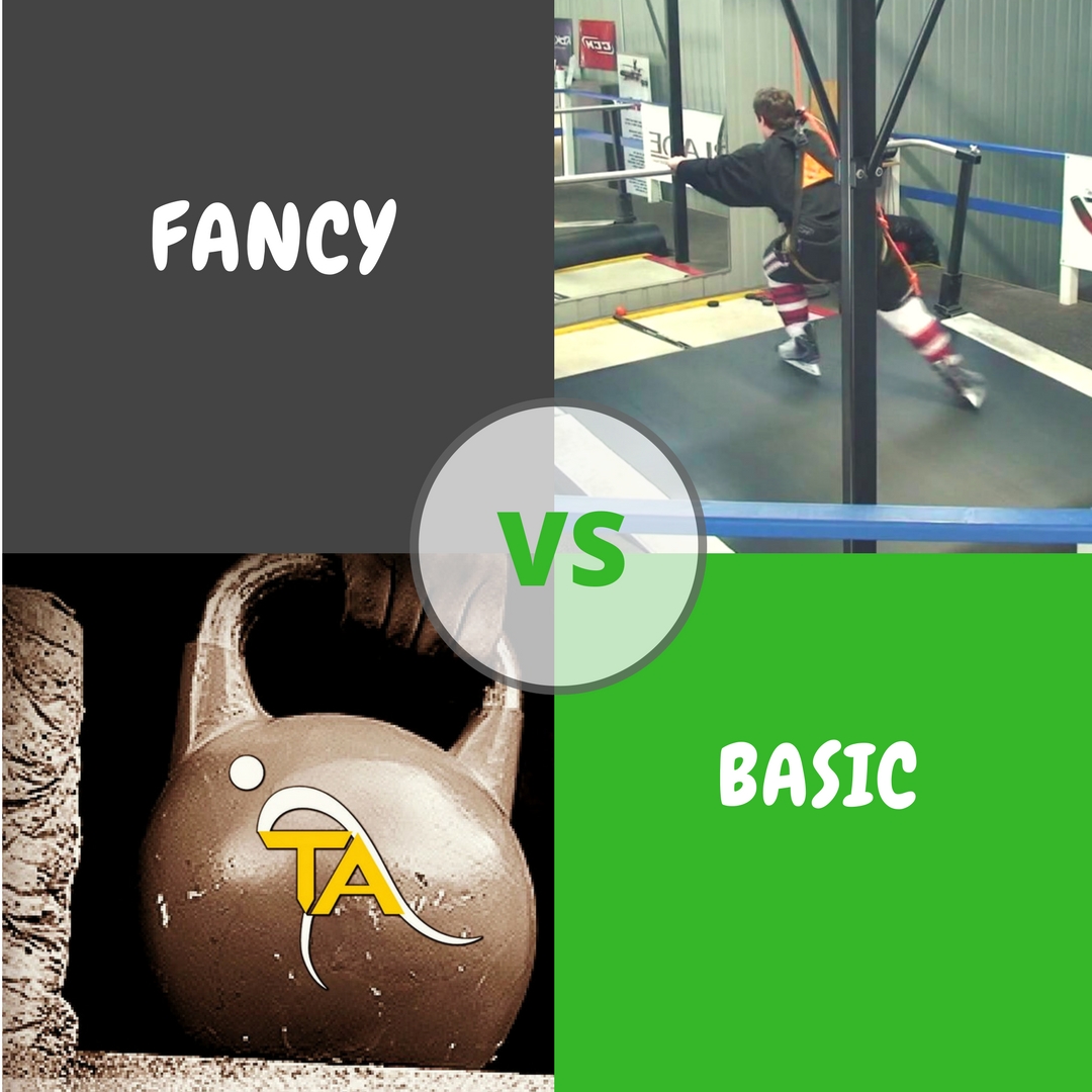 Sports performance Fancy Versus Simple 3 thoughts - Training Aspects